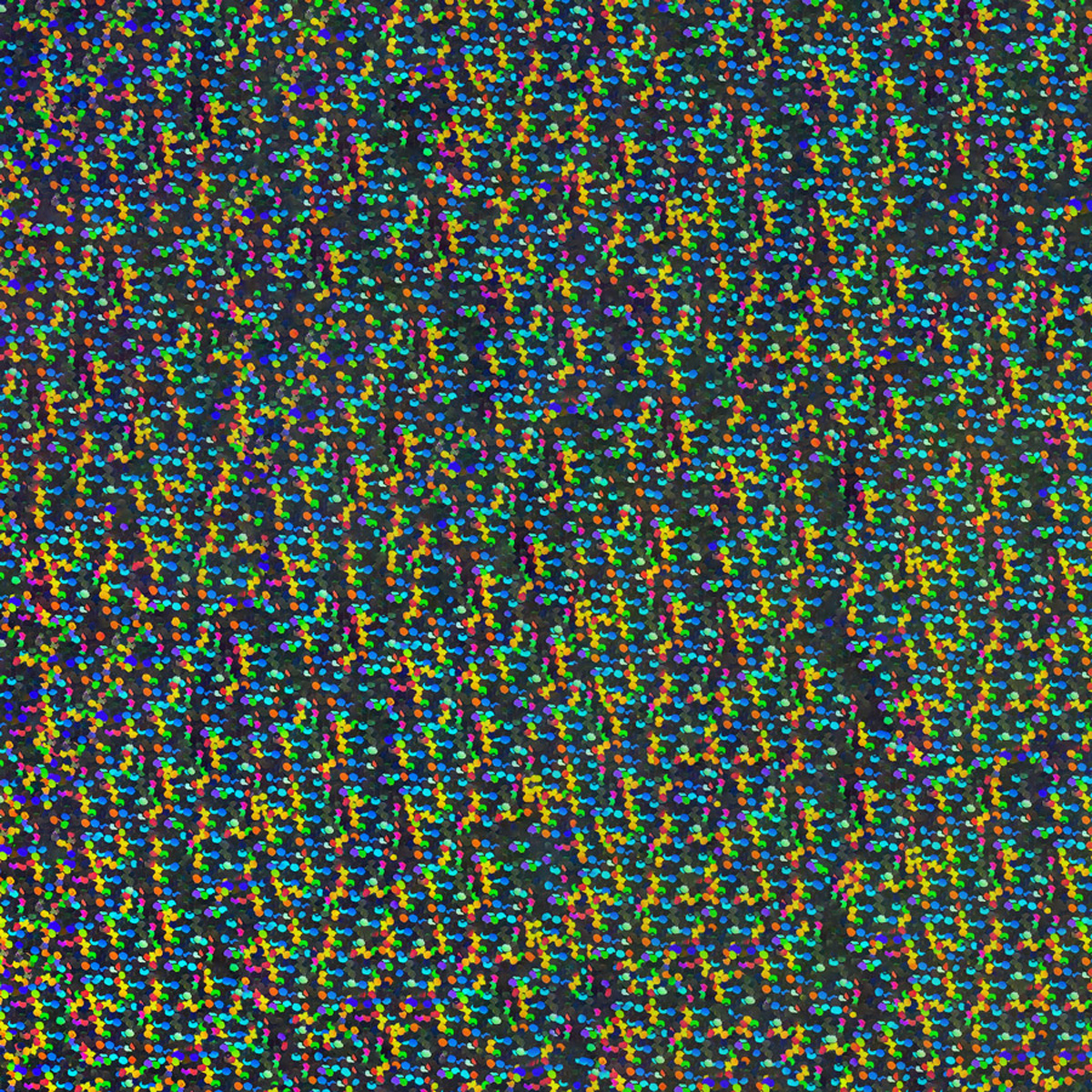 15'' x 10 yards Avery SF100 Confetti 3 Year Short Term Punched 1.0 Mil ...